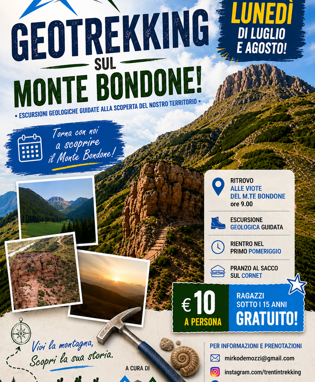 Escursione su Cima Cornetto - Monte Bondone